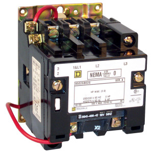 Square D (Schneider Electric) 8502SBO2V08 NEMA Contactor, Type S ...