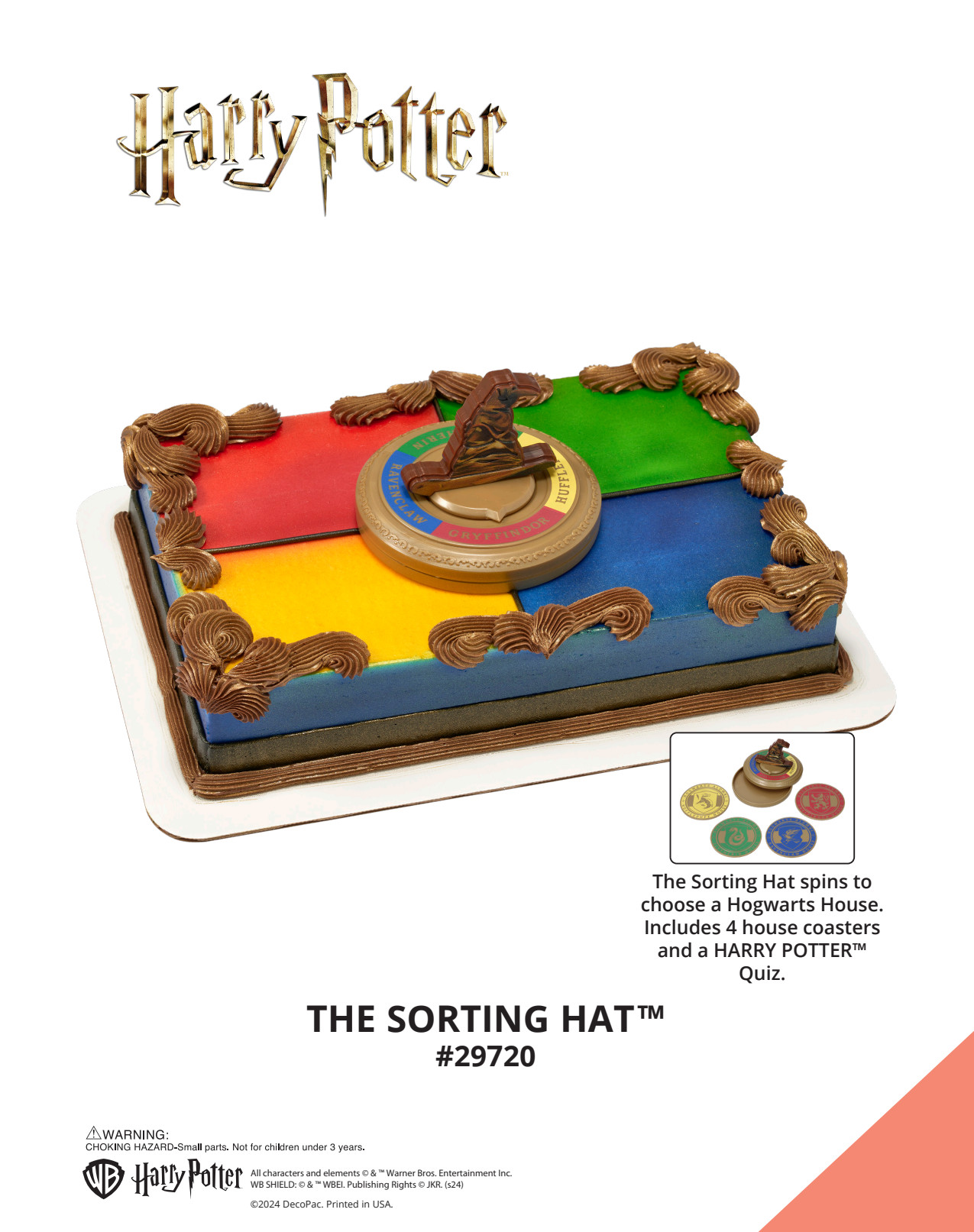 Harry Potter The Sorting Hat D7a7daed 0ed7 4fbb 9f70 7d9b5c8173a1 | DecoPac