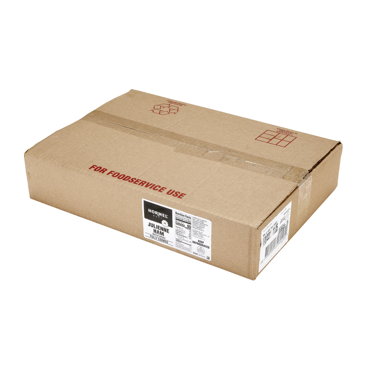 Hormel® Julienne Ham, WA, Thin, Flaked 4/3 lb avg • Hormel Product Code ...