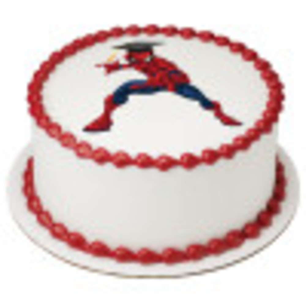 Order Marvel's Spider-Man™ Graduation Edible Image® by PhotoCake® Cake ...