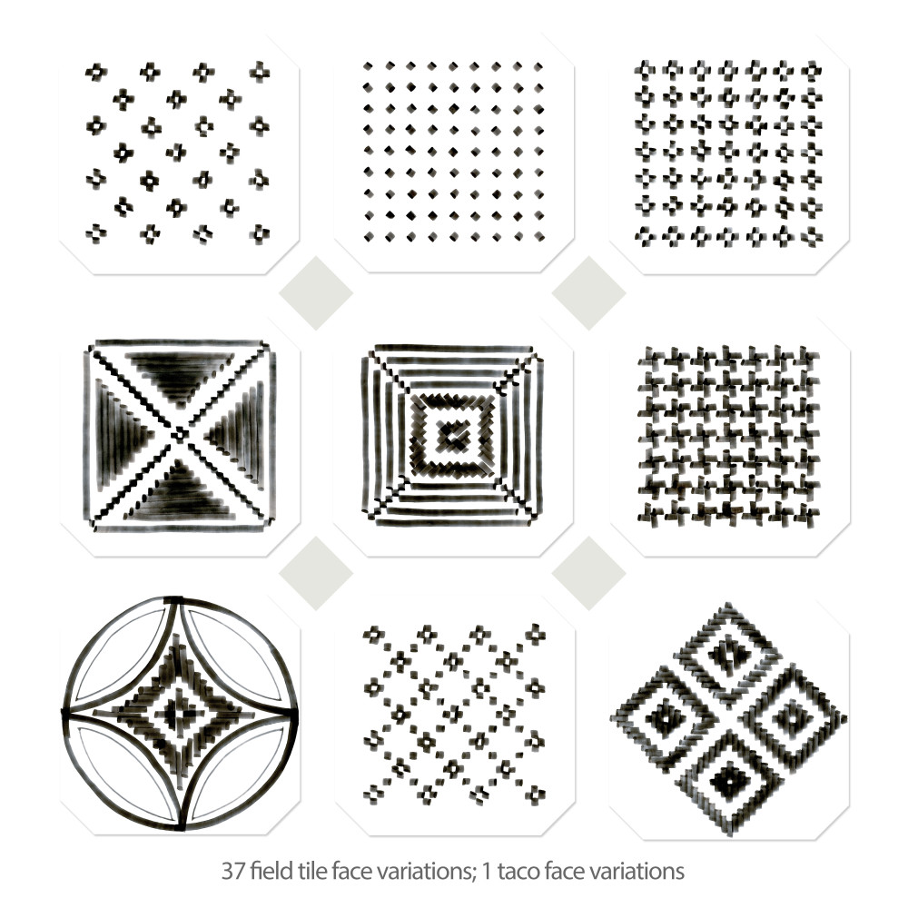 Sample – Vaudeville Octagon Deco Sombra with Taco Nacar Porcelain Floor ...