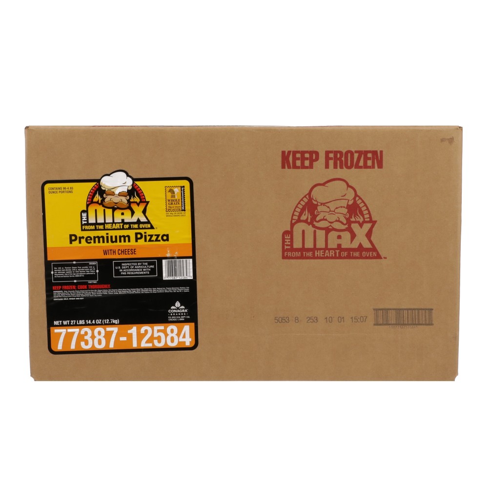 4x6 100% Mozzarella Whole Grain Pizza - 4.65oz | Conagra Foodservice