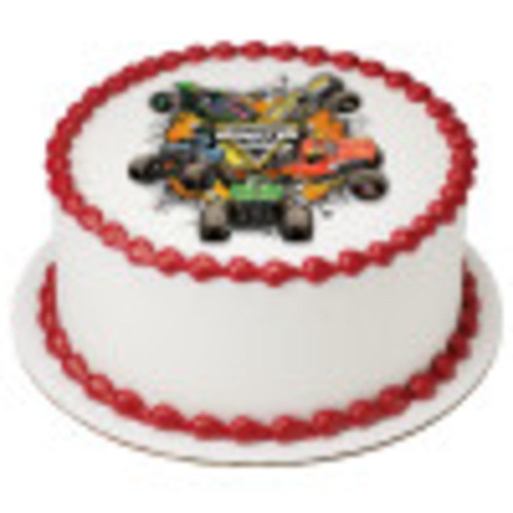 Order Monster Jam® Monster Trucks Edible Image® by PhotoCake® Cake from ...