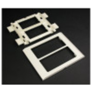Wiremold (Legrand) V4050 4000 Series Device Mounting Bracket, Ivory, 6 ...