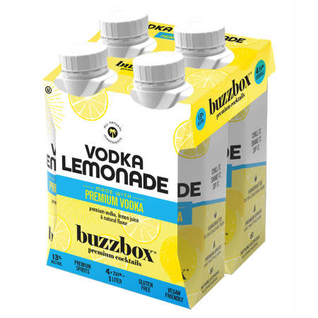Buzzbox Vodka Lemonade Premium Cocktail