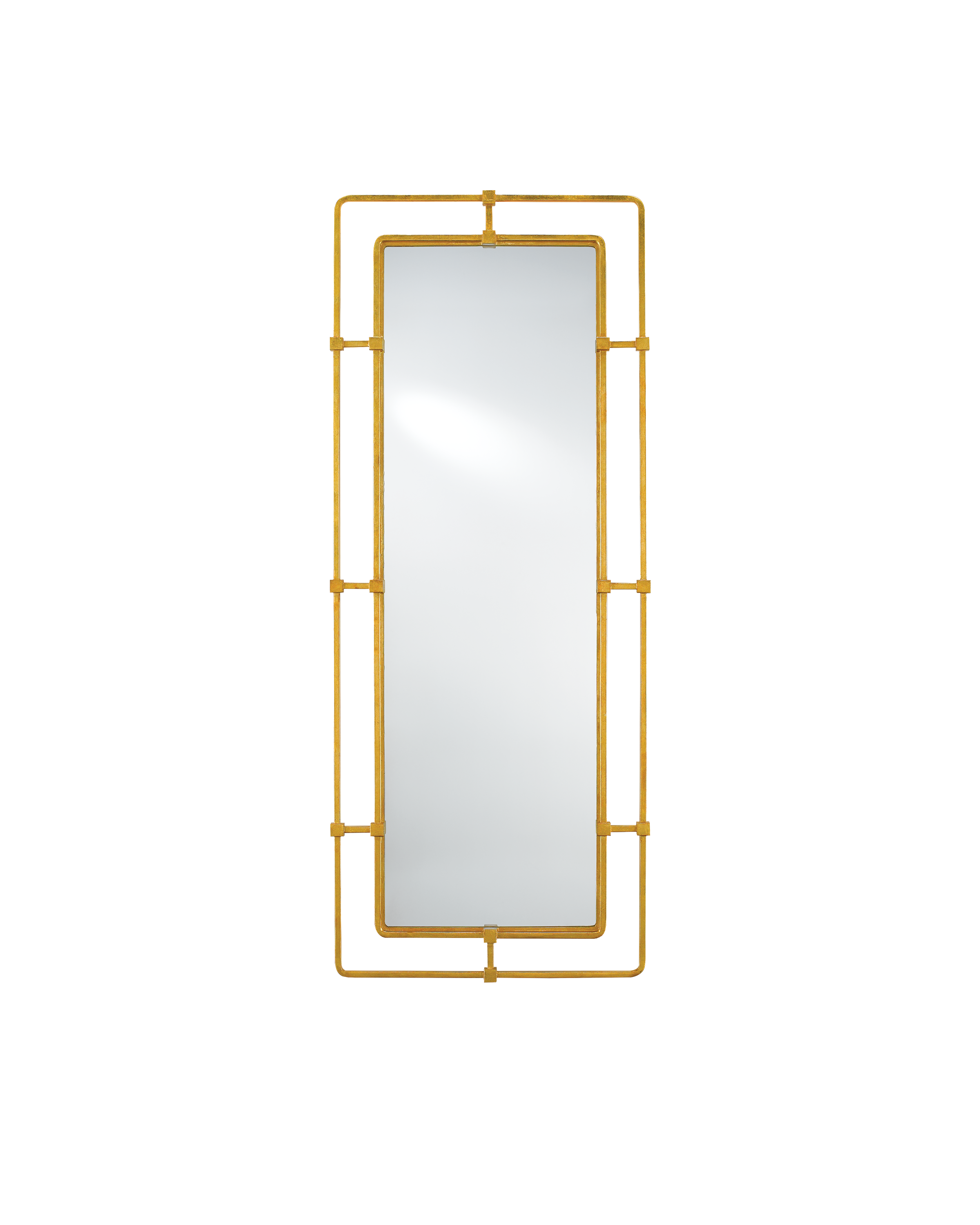 Metro Gold Rectangular Mirror