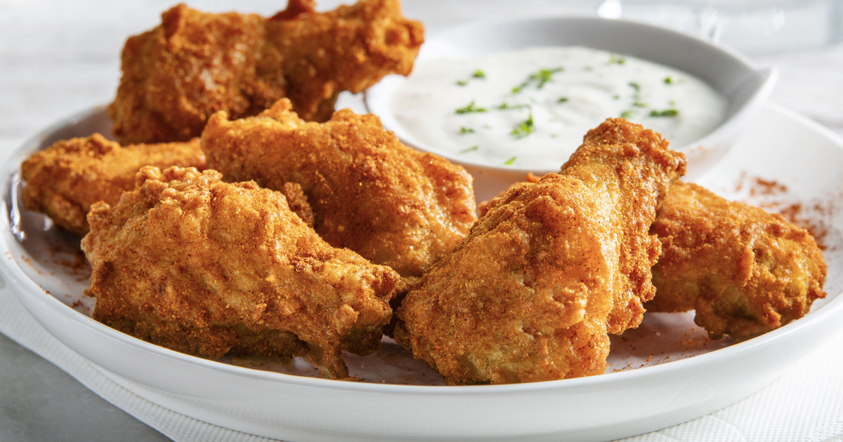 Breaded Medium Wing Dings 2/7.5# Fully Cooked - Pilgrim's Foodservice