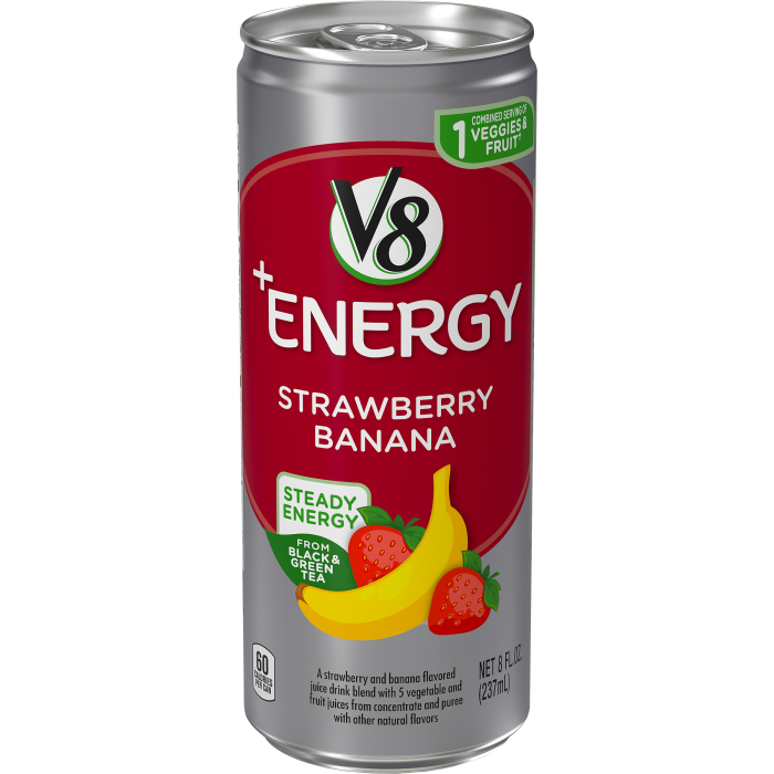 Strawberry Banana - V8® Fruit and Vegetable Juices Strawberry Banana - V8® Fruit and Vegetable Juices