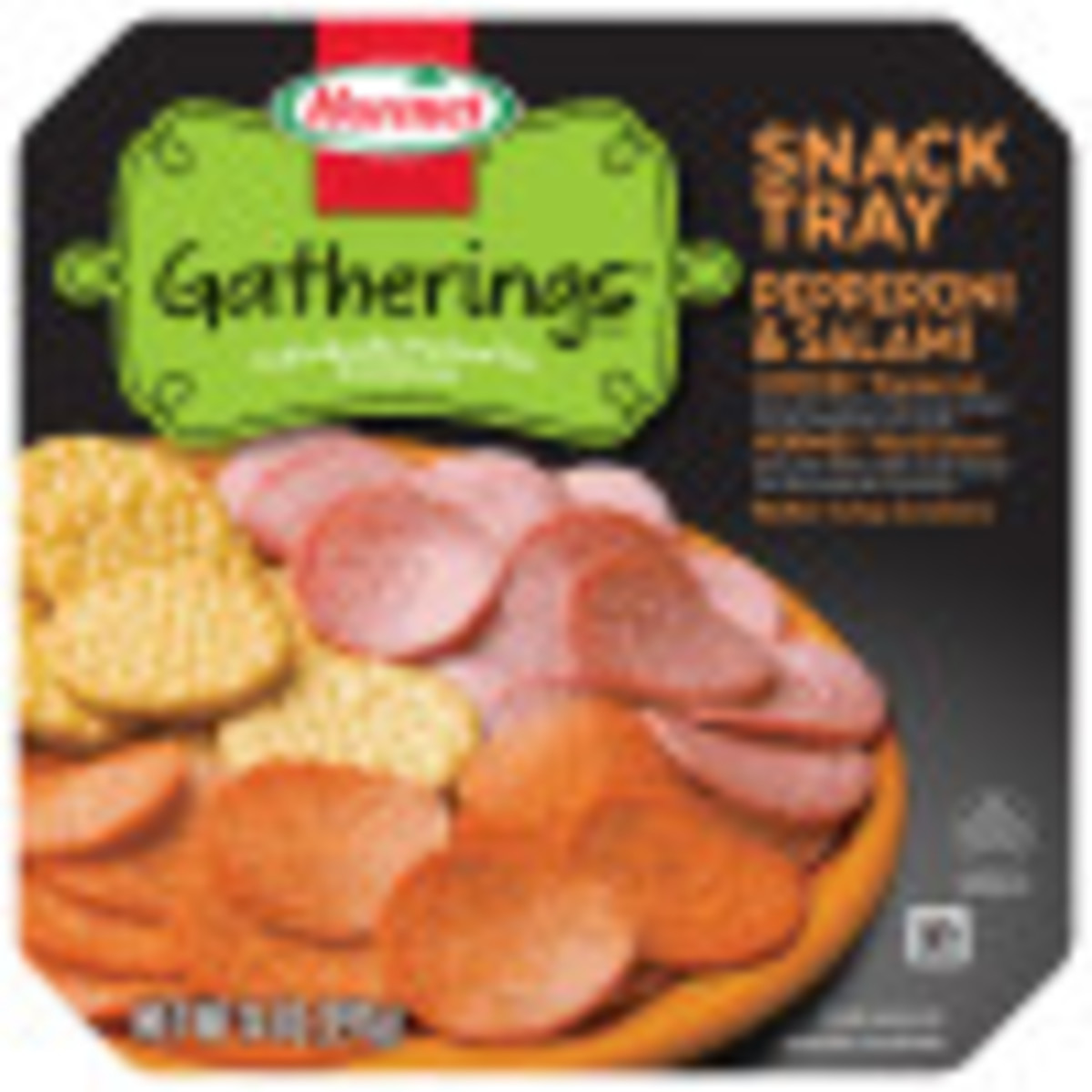 HORMEL GATHERINGS® Pepperoni & Salami Snack Tray • Hormel Product Code ...