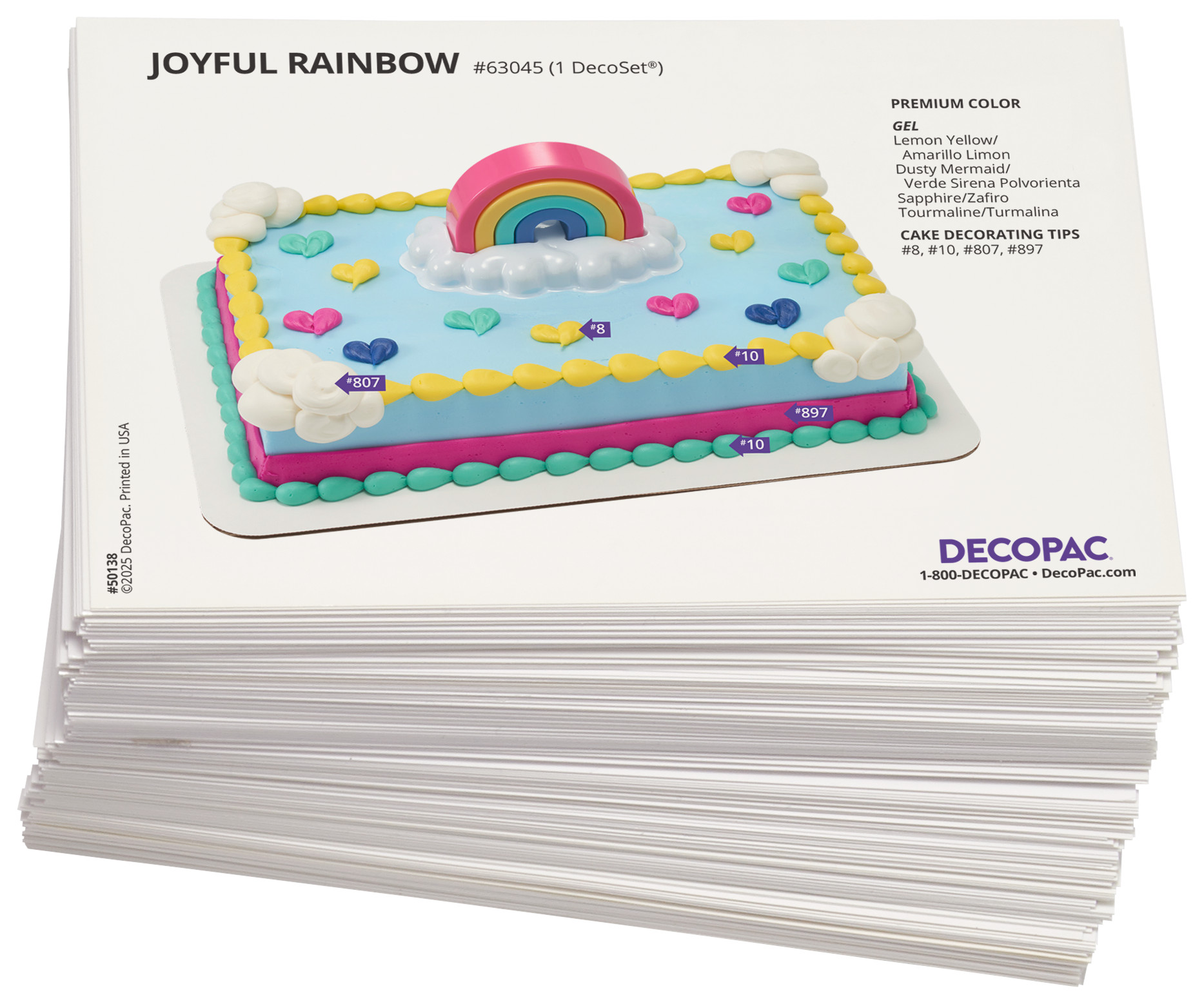 Decorating Card Set With File Box | DecoPac