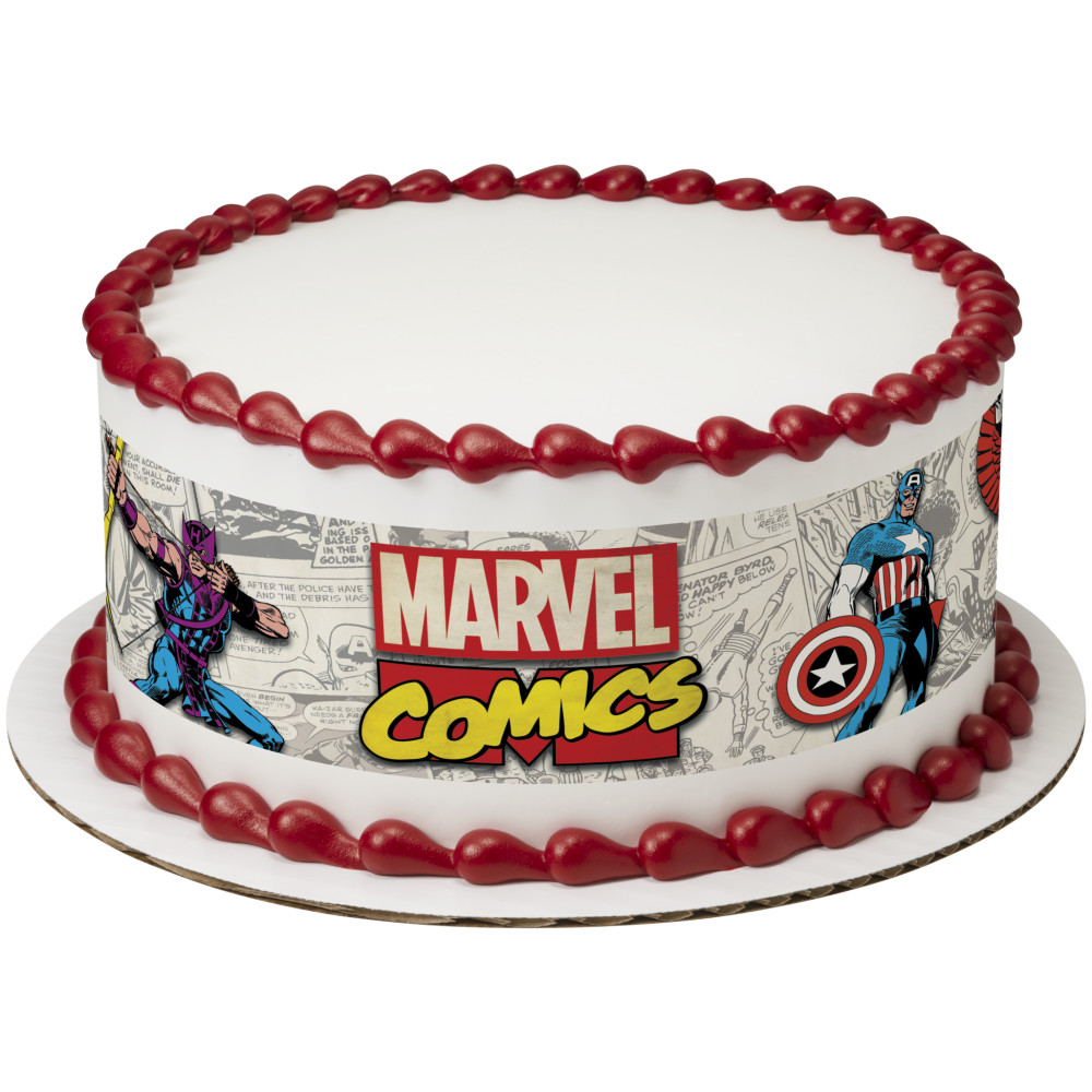Order MARVEL Comics Comic Pages Edible Image® by PhotoCake® Cake from CASHWISE BAKERY - NEW ULM ...