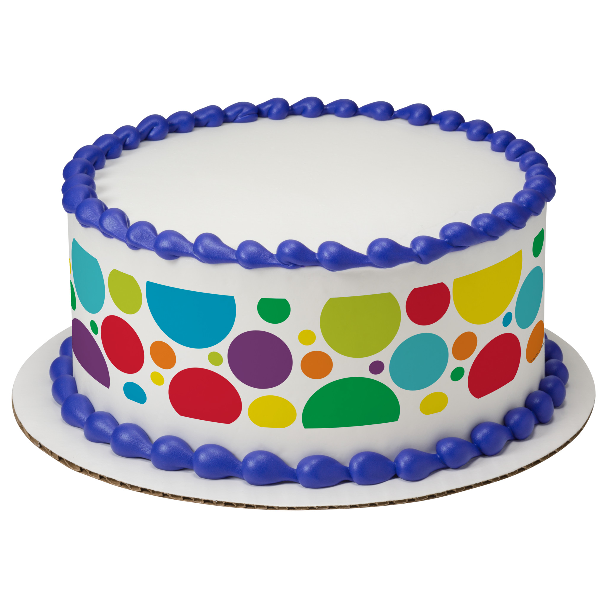Celebrate Dots Photocake Image Strips | DecoPac