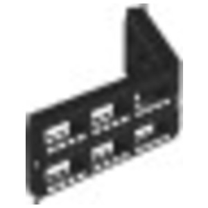 Panduit CPPA48FMWBLY Mini-Com® Angled Flush Mount Empty Patch Panel | Graybar Store