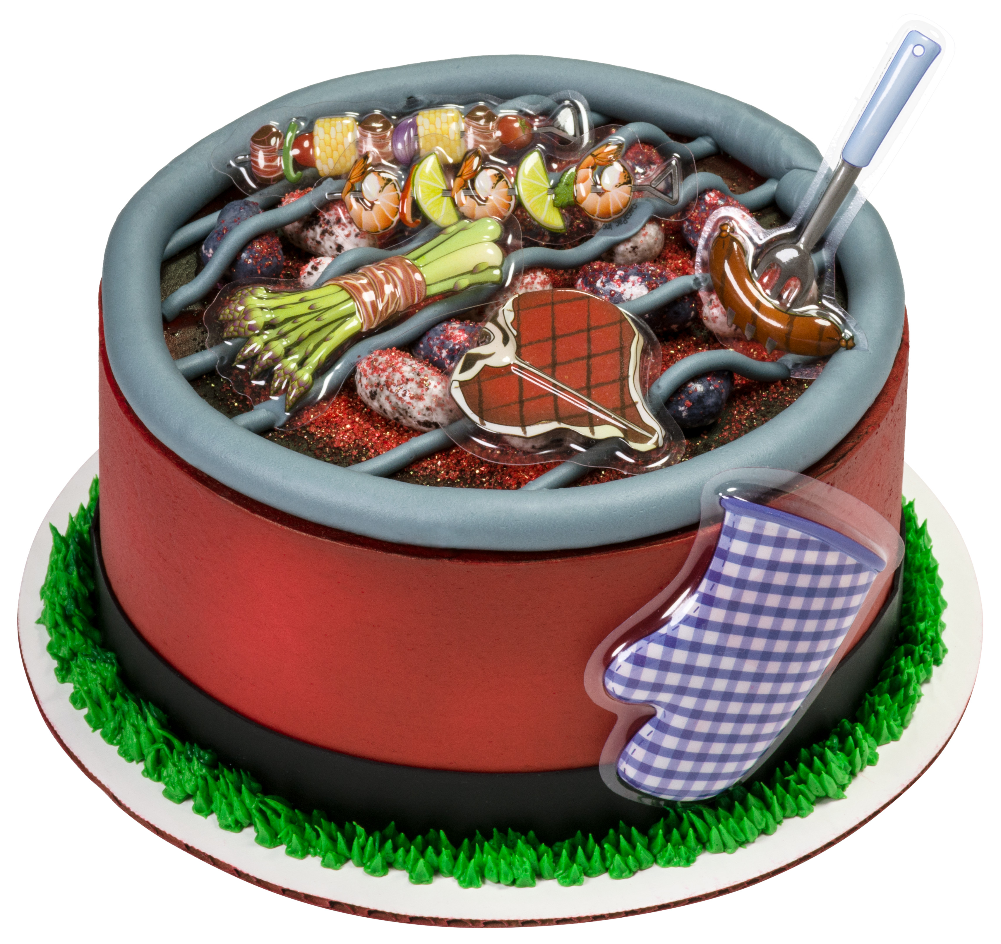 Bbq Grill Creations Pop Tops Decorations | DecoPac