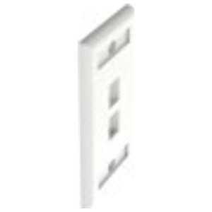 Panduit NK2FWHY NetKey® 1-Gang, Flush Mount Vertical Faceplate, 2-Port ...