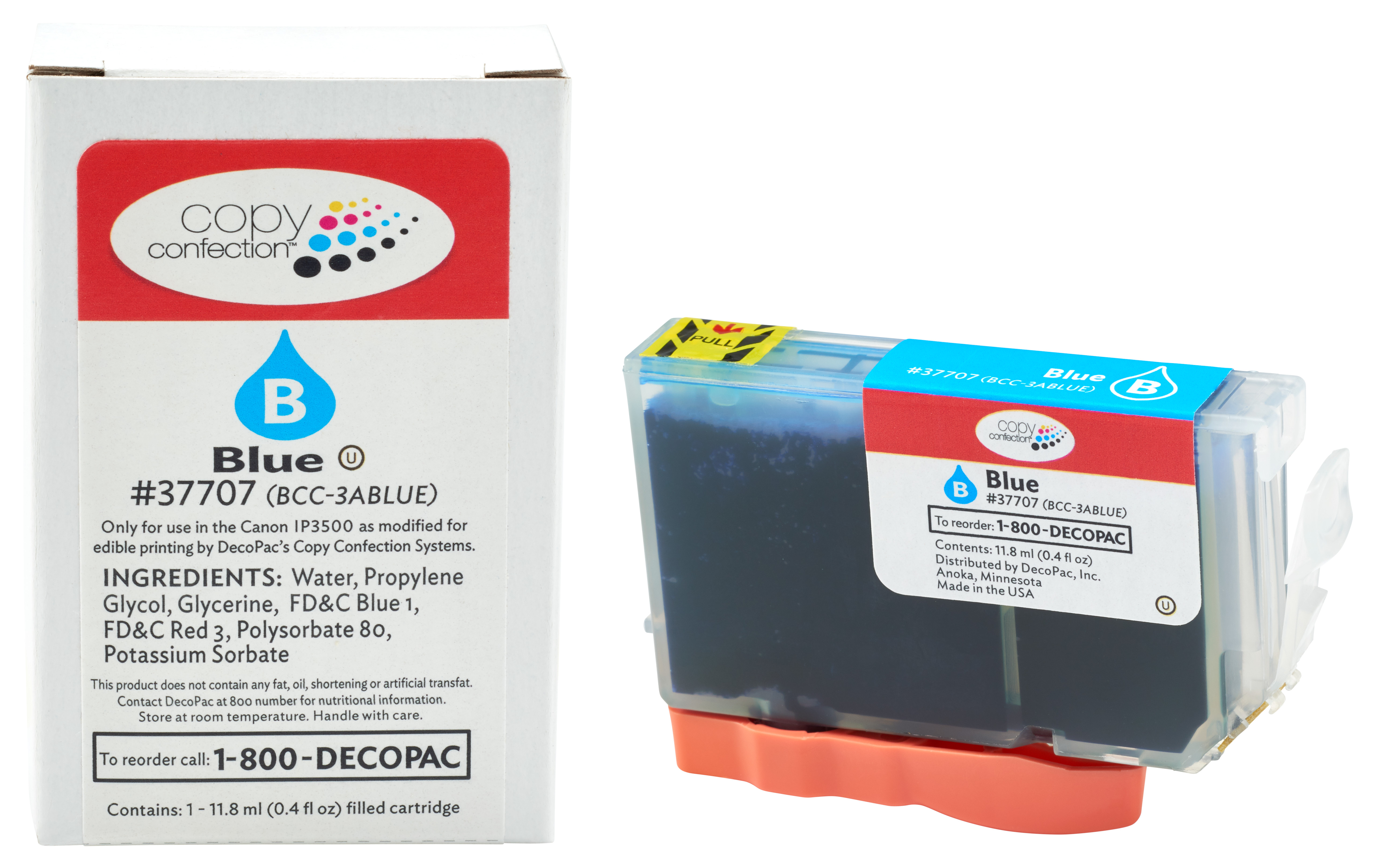 Copy Confection 3500 Blue Ink Cartridge | DecoPac