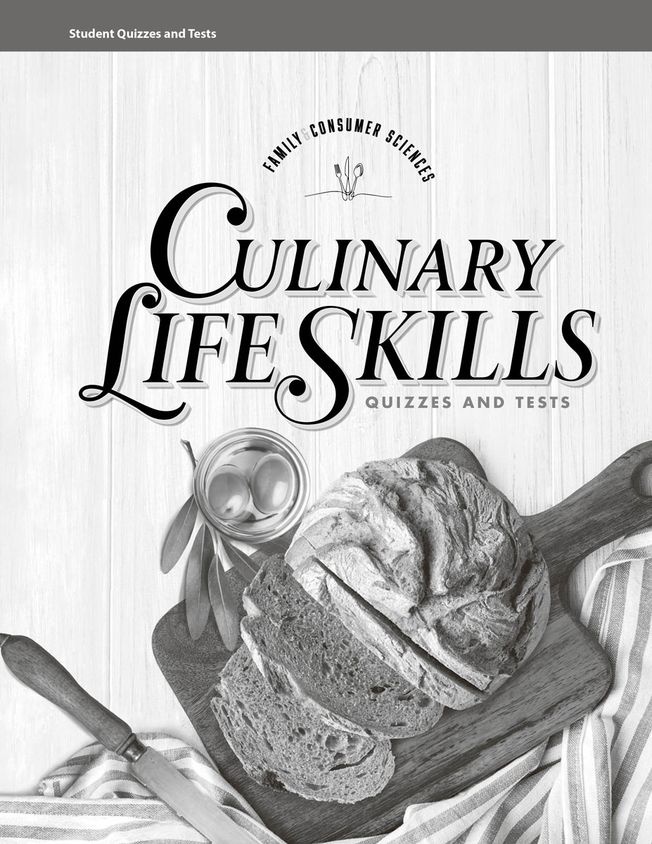 Culinary Life Skills Quiz and Test Book
