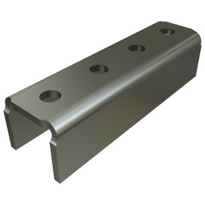 Unistrut (Atkore) P1377 EG Strut U-Shape Coupler, 4 Hole ...