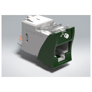 Siemon U5-H07NA UltraMAX UTP Category 5e RJ45 Hybrid Green Punch Down ...