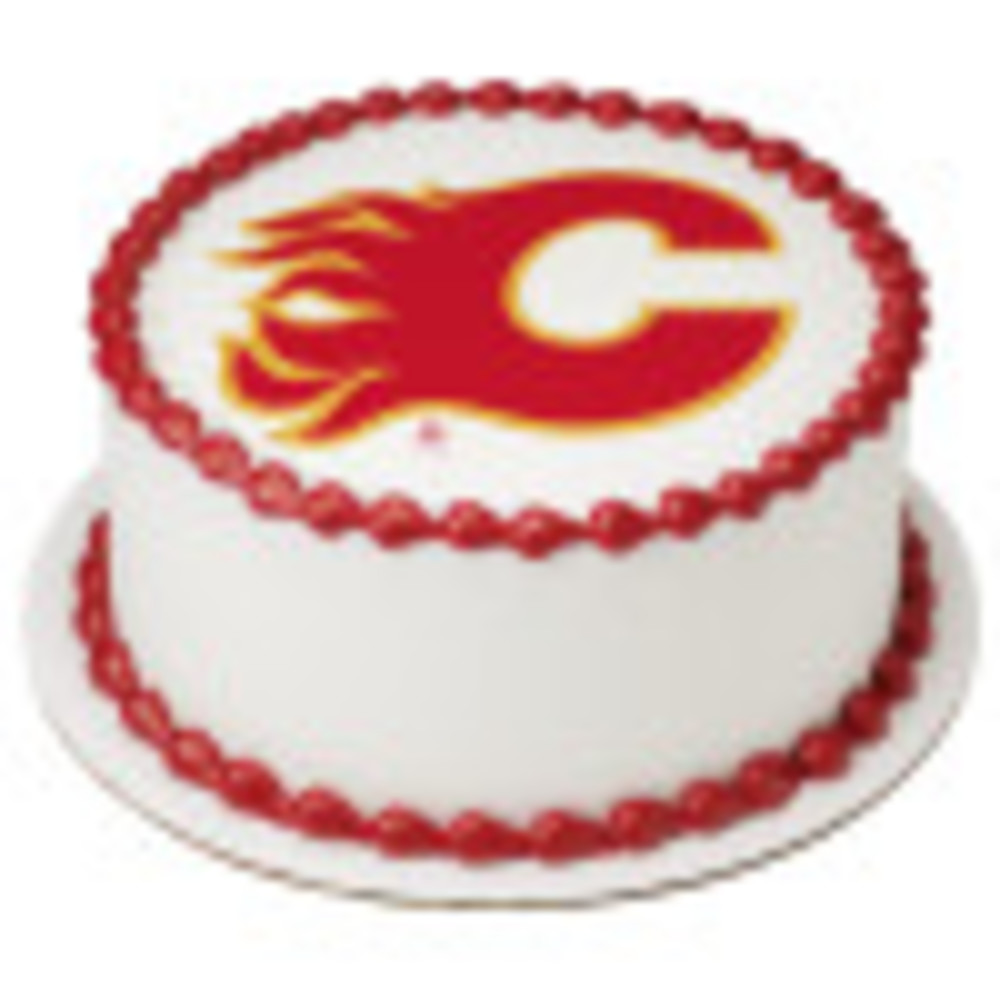 Order NHL® Calgary Flames® Edible Image® by PhotoCake® Cake from VONS ...