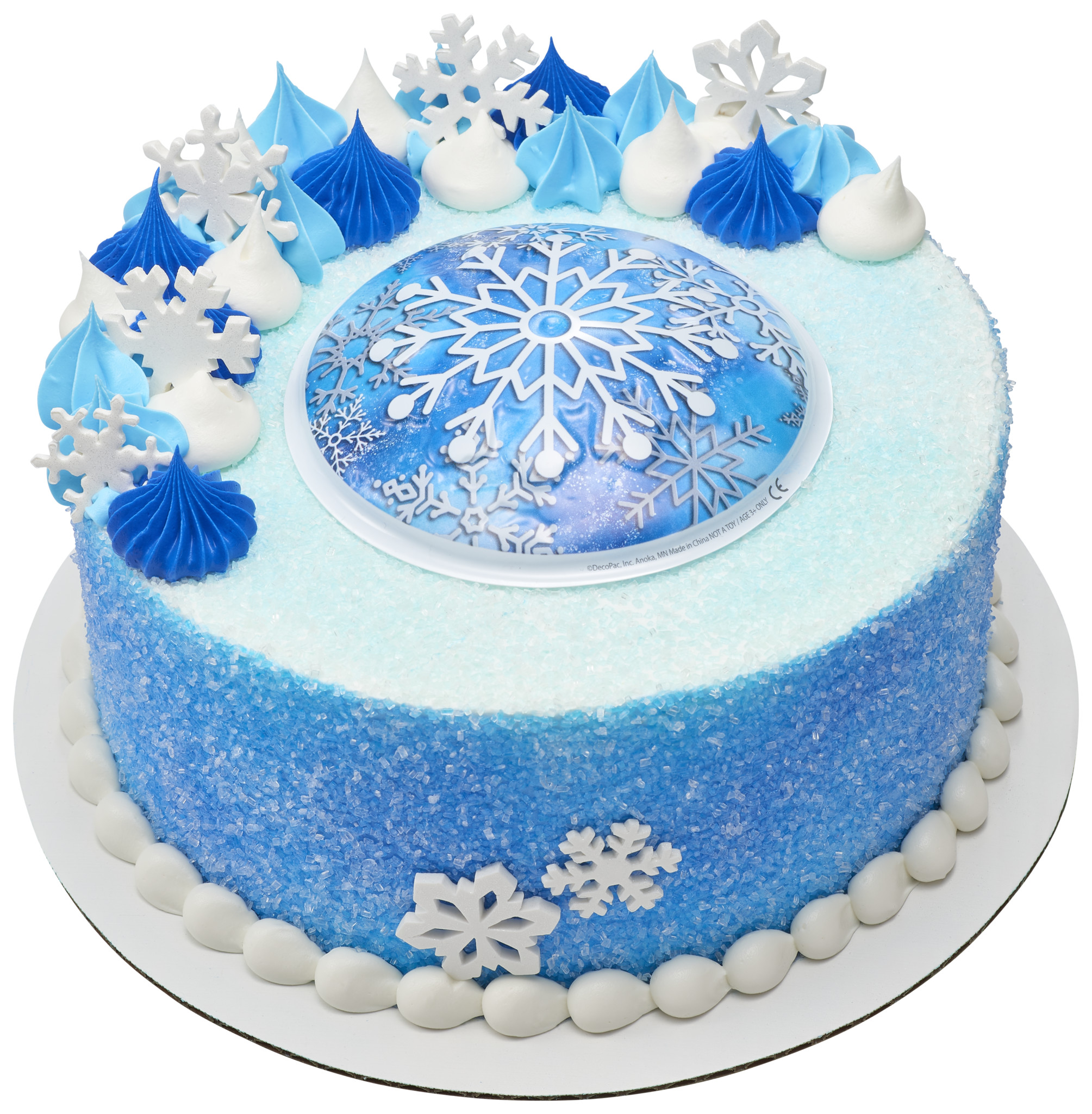 Snowflake Gum Paste Assortment | DecoPac