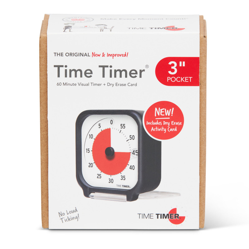 Time Timer® Original Timer 3 Inch (Pocket) - Zuma