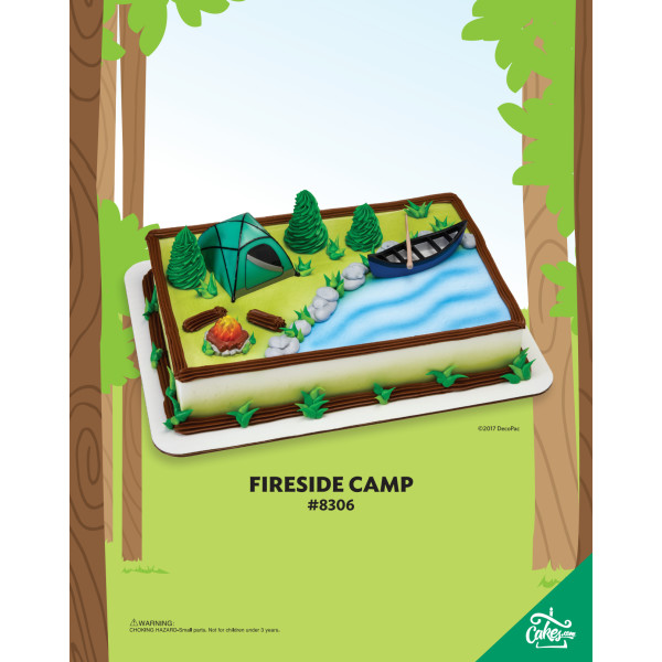 Fireside Camp Decoset The Magic Of Cakes Page | DecoPac
