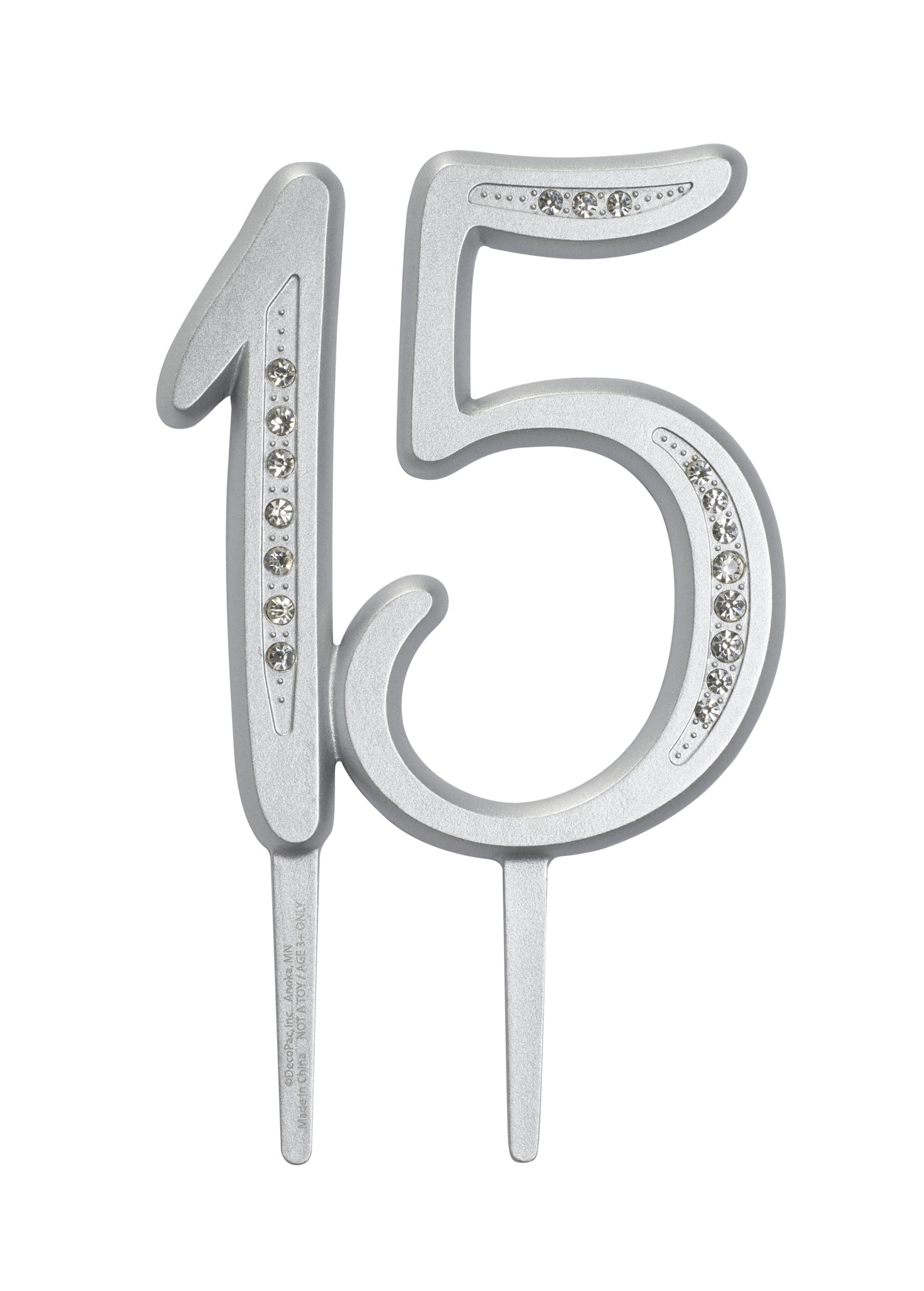 15 Diamond Milestone Monogram | DecoPac