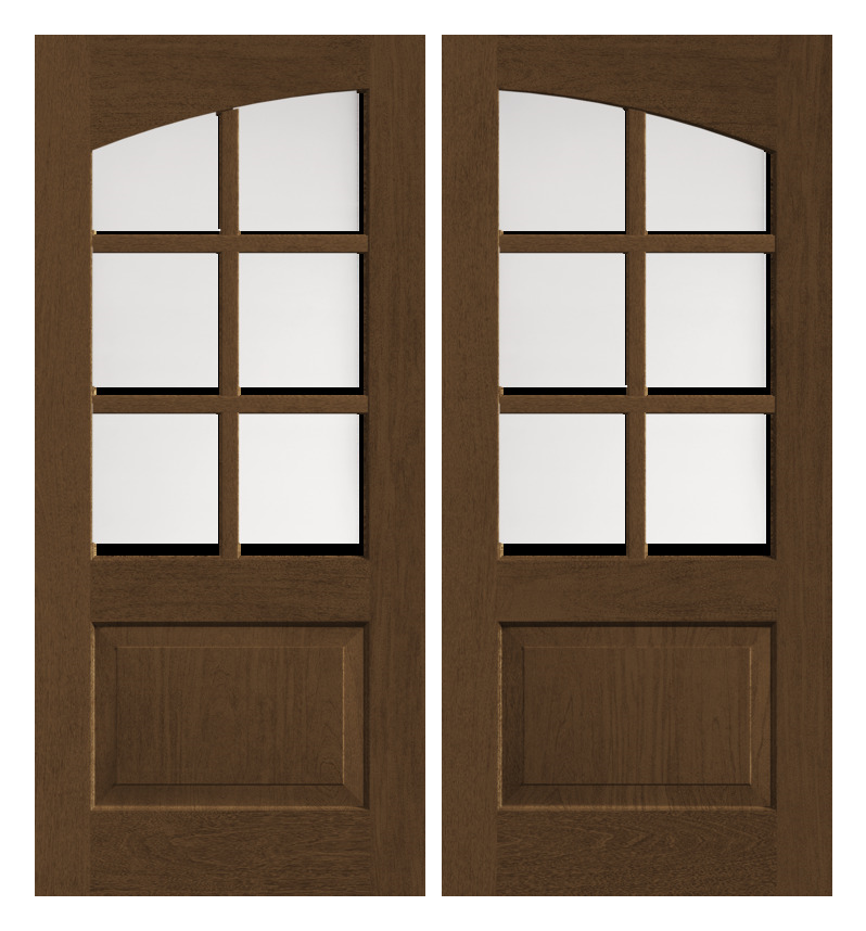 CCM303(L,R)XE - Classic Craft® Mahogany Grain | Therma-Tru Doors