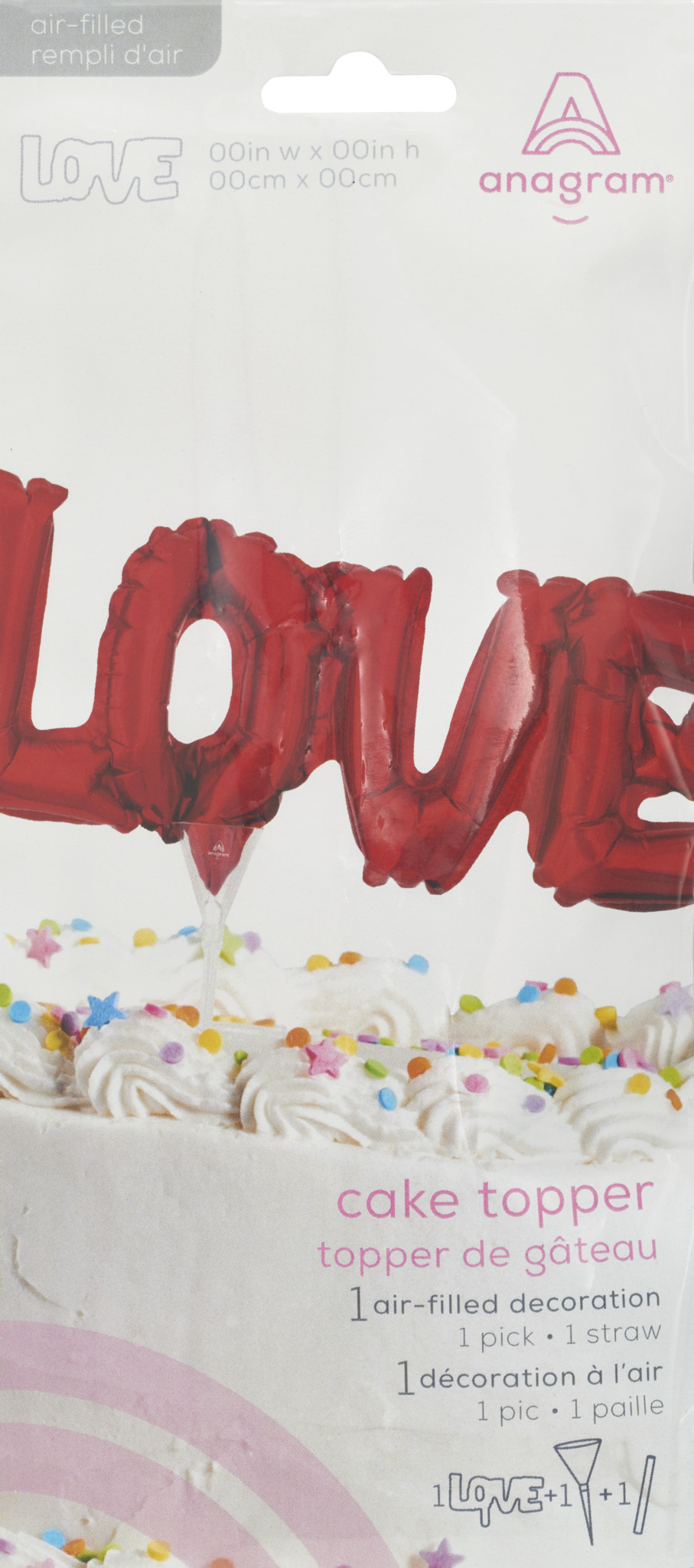 Inflatable Red Love | DecoPac