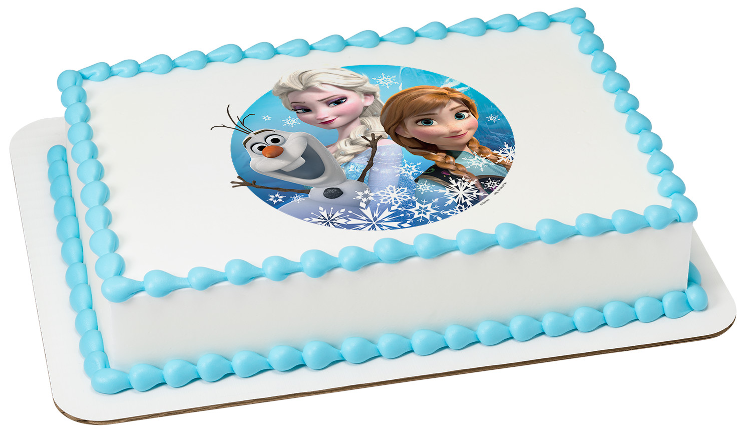 Disney Frozen Olaf Elsa And Anna Photocake Image | DecoPac