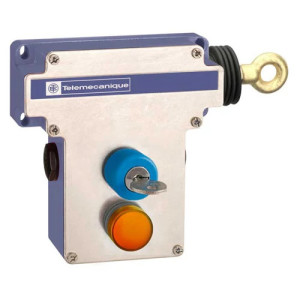 Square D (Schneider Electric) XY2CE1C496TK Latching Emergency Stop Rope ...