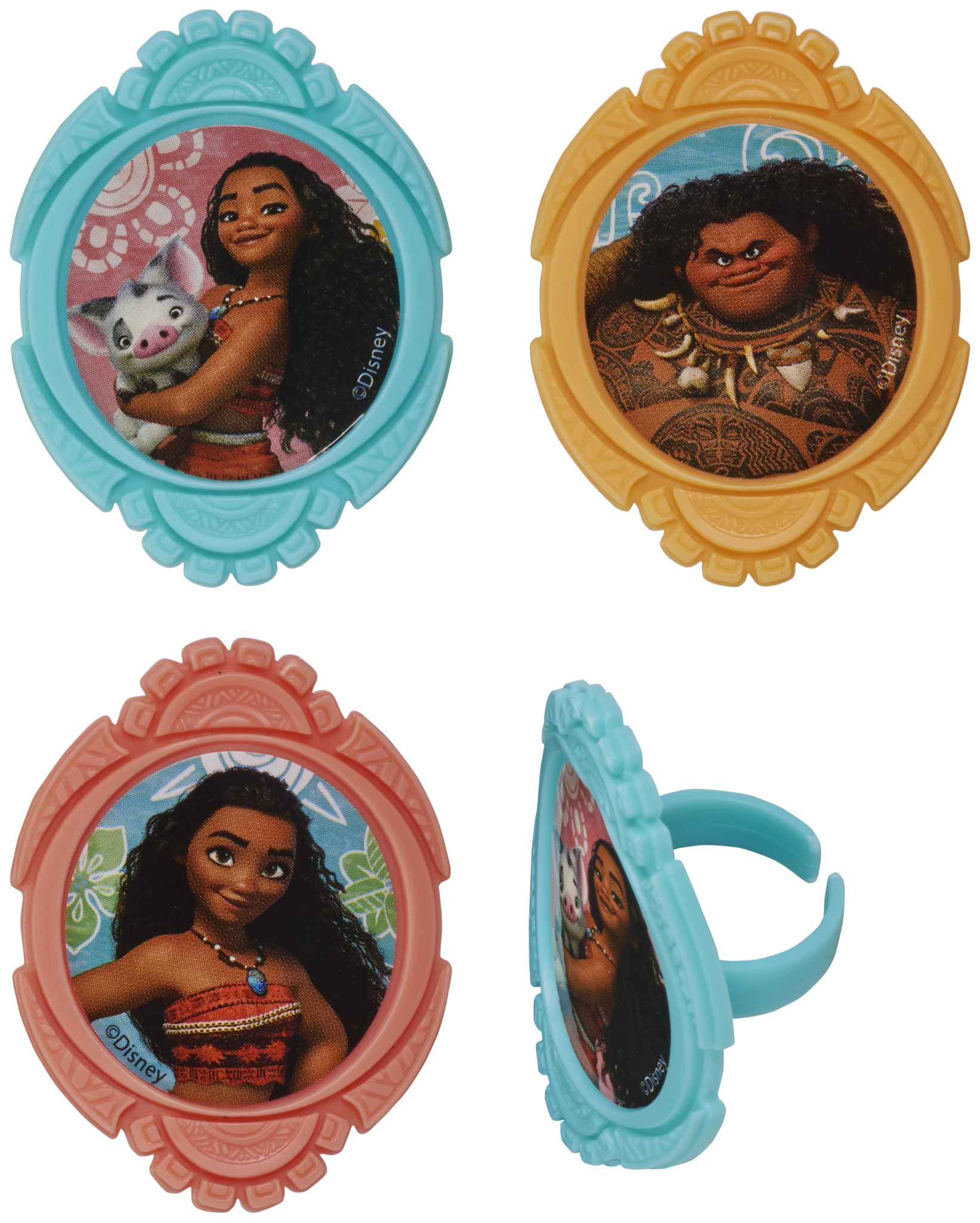 Moana Voyagers Cupcake Rings | DecoPac