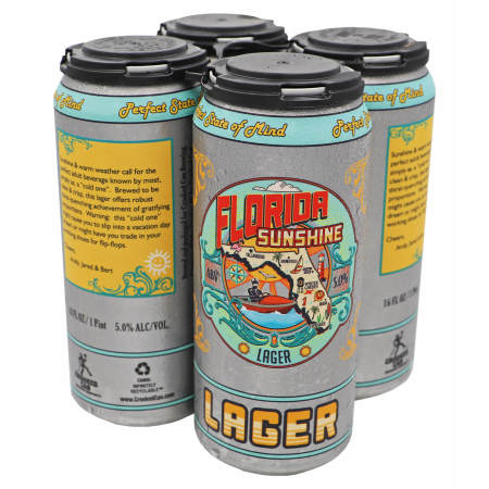 Crooked Can Florida Sunshine Lager