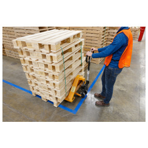 Brady 177076 Floor Marking Tape PETG 4 In W X 100 Ft L Magenta, Yellow ...