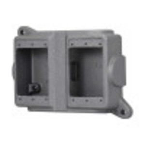 Crouse Hinds (Eaton) FS029 Condulet® FS Series Blank Device Box, 2-Gang ...