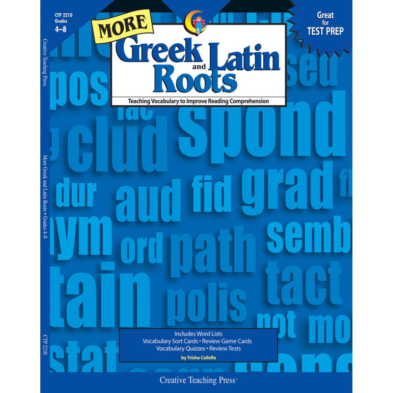 Creative Teaching Press® More Greek and Latin Roots Book - Knowledge Tree