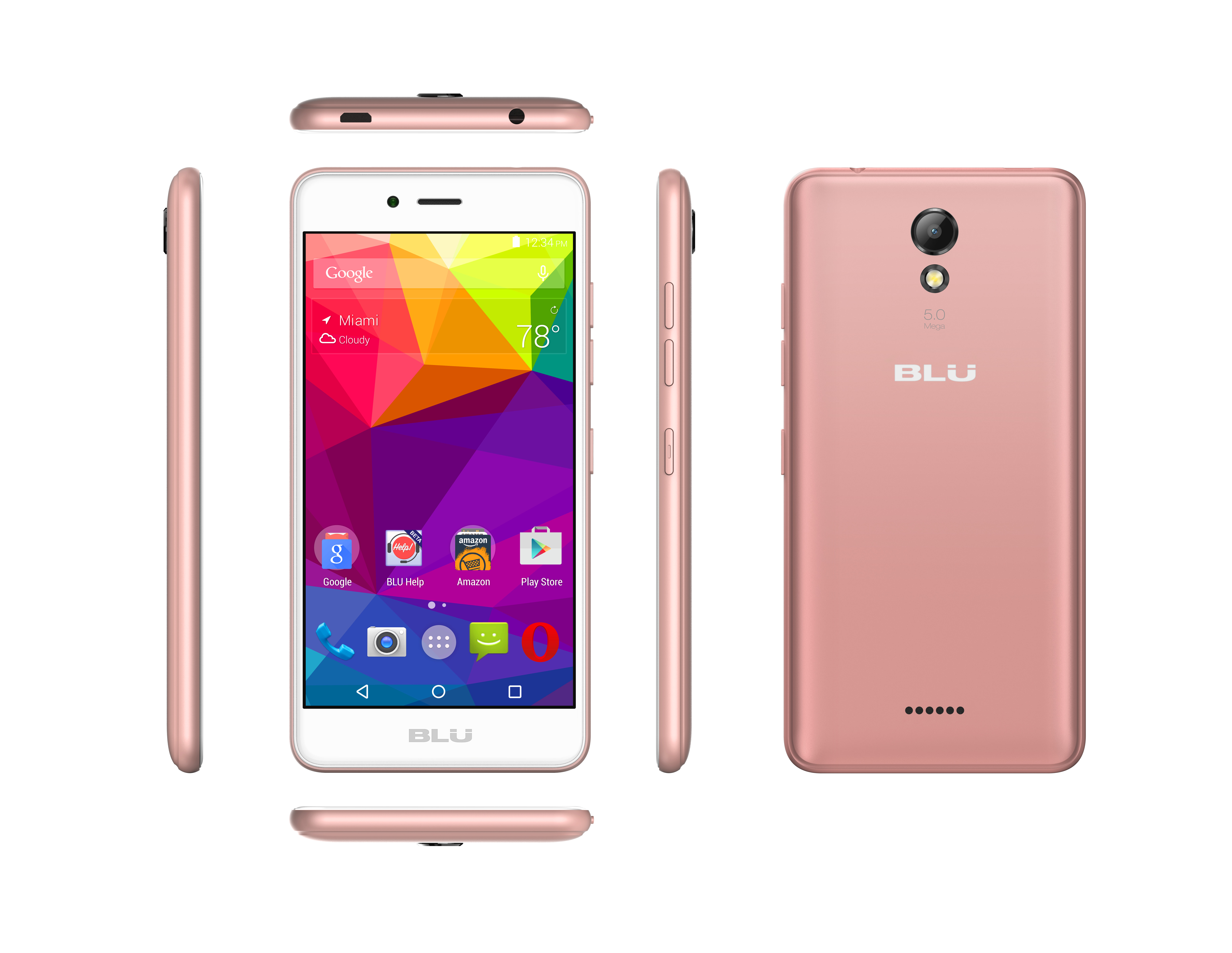 BLU Studio G HD Unlocked GSM Dual-SIM QuadCore Android Smartphone ...