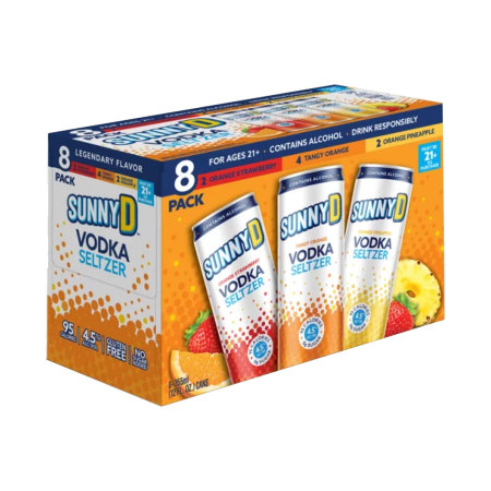 Sunny D Vodka Seltzer Variety Pack