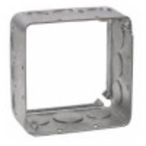Crouse Hinds (Eaton) TP465 4 In. Square Box Extension Ring, Steel, 2-1/ ...