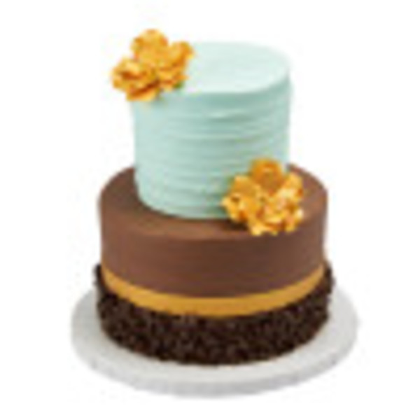 Decopac Ruffle Flower Gold Gum Paste Flowers | DecoPac