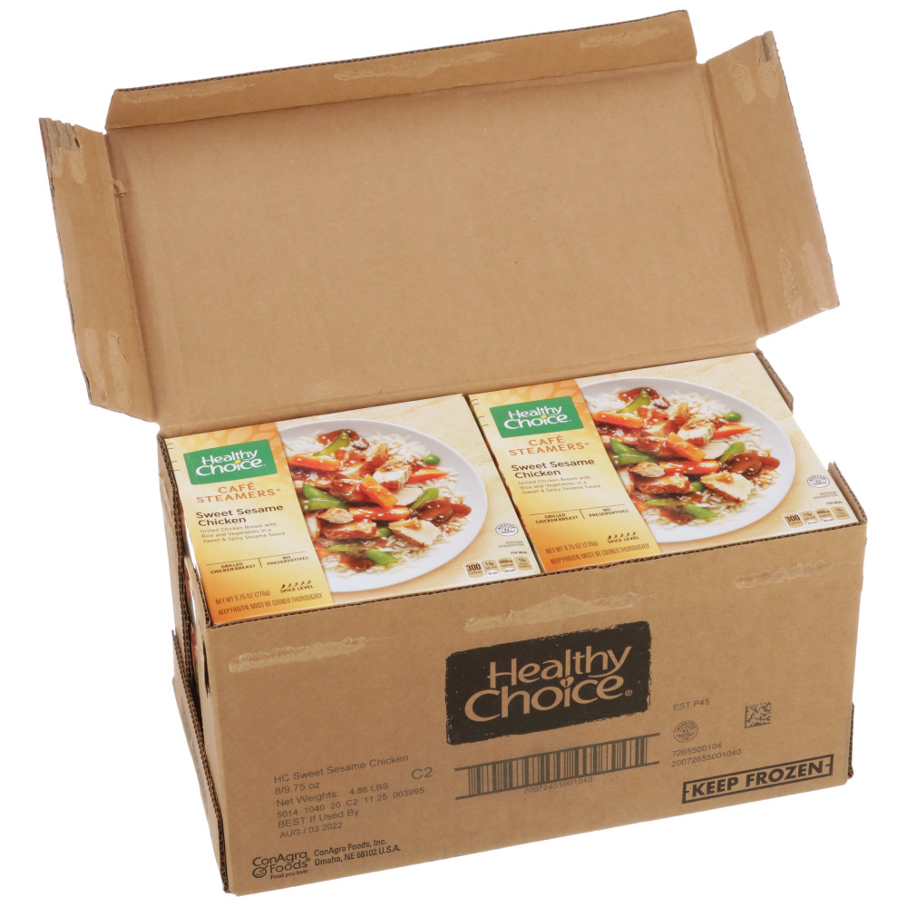 HEALTHY CHOICE Cafe Steamers Sweet Sesame Chicken | Conagra Foodservice