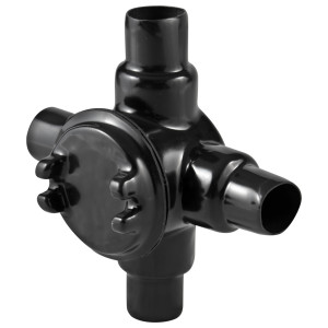 Calbond (Atkore) PA2000GUAX69SA PVC Coated Aluminum GUAX Junction Box 2 ...