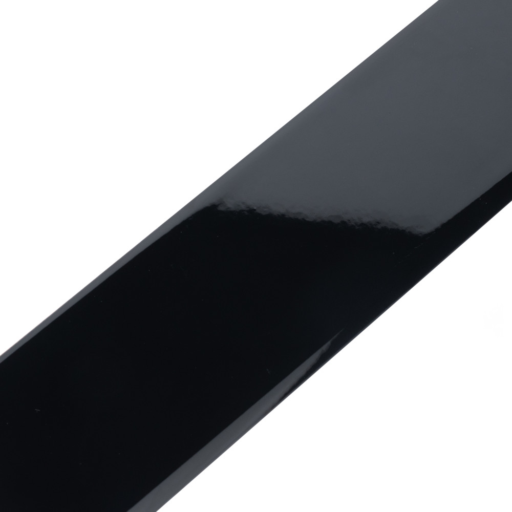 Battiscopa Glossy Black 3-1/8 in. x 13 in. Ceramic Wall Trim | Merola Tile