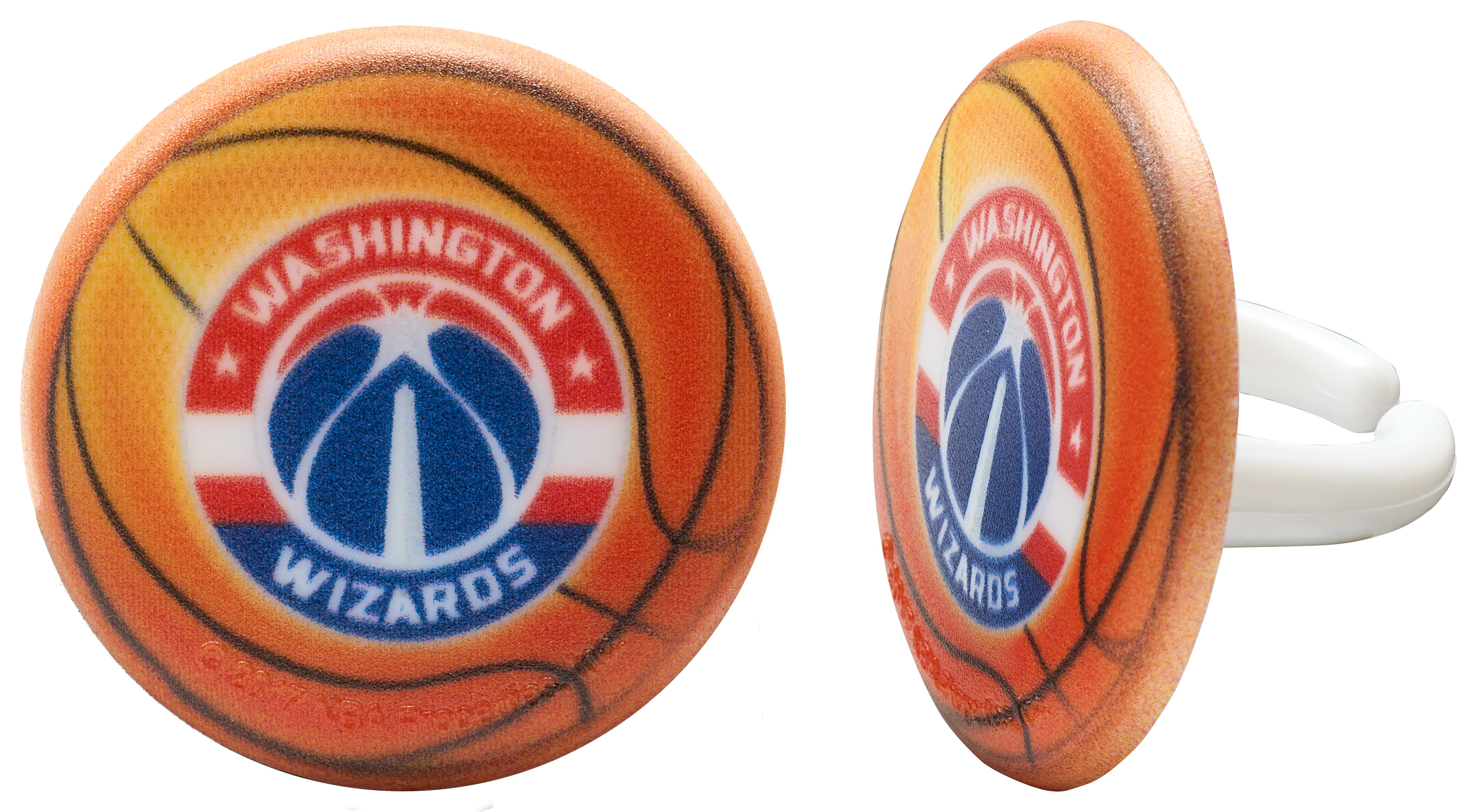 NBA Team Basketball | Cupcake Rings | DecoPac