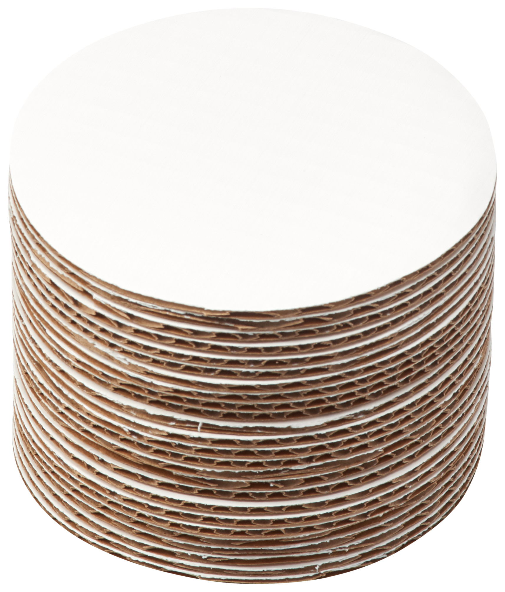 5 Round Waxed Corrugated Cake Board | DecoPac