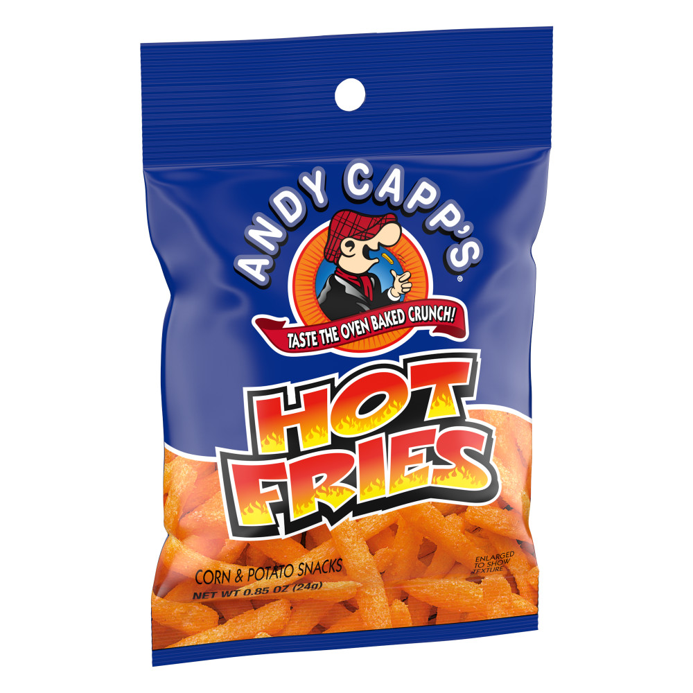 Andy Capp Hot Fries - 72 Packs, 0.85oz Each | Conagra Foodservice