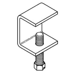 B-Line (Eaton) 9A-9012 Cable Tray Fitting, Standard Cover Clamp, Screw ...