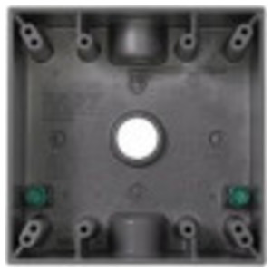 Crouse Hinds (Eaton) TP7090 Weatherproof Outlet Box, Cast Aluminum ...