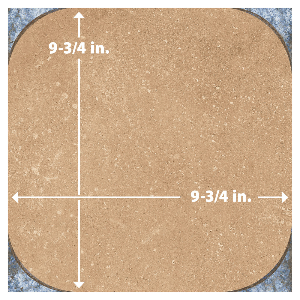 Sample - Atlas Star Quartet Cotto Marina Porcelain Floor and Wall Tile | Merola Tile